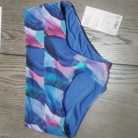 Athleta | Swim | Nwt Athleta Malibu Printed Boy Short | Poshmark